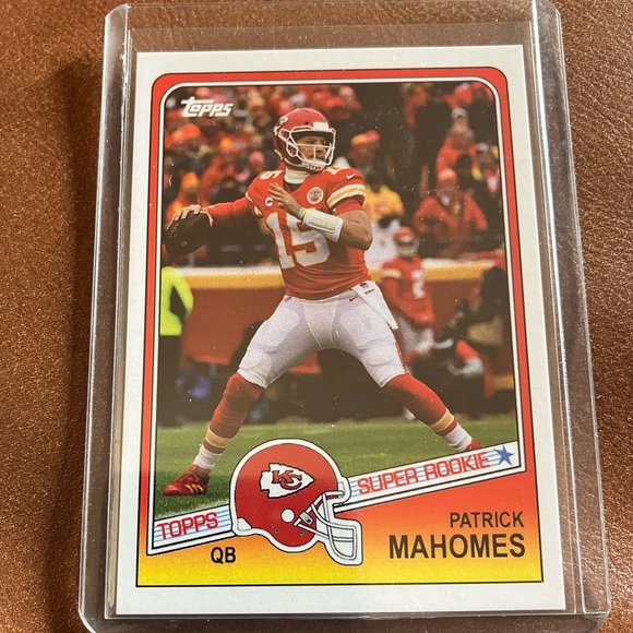 Other | 1988 Patrick Mahomes Topps Custom Card | Poshmark
